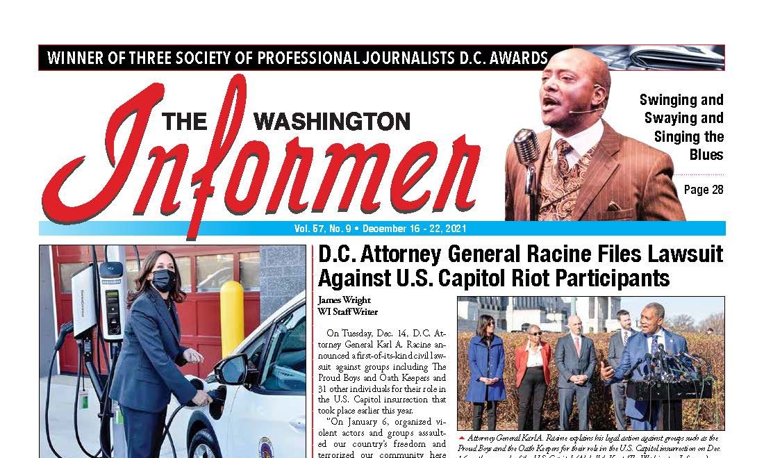 12-16-2021 Informer Edition - The Washington Informer