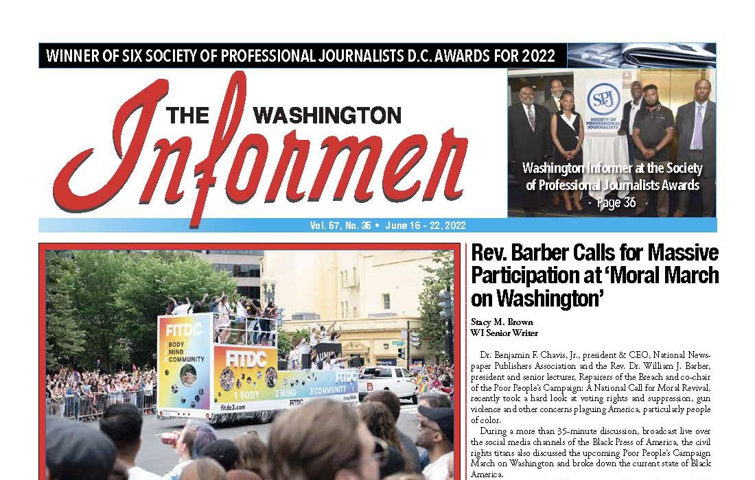 6-16-2022 Informer Edition - The Washington Informer