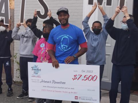 Jermar Rountree Named 2023 D.C. Teacher of the Year - The Washington ...