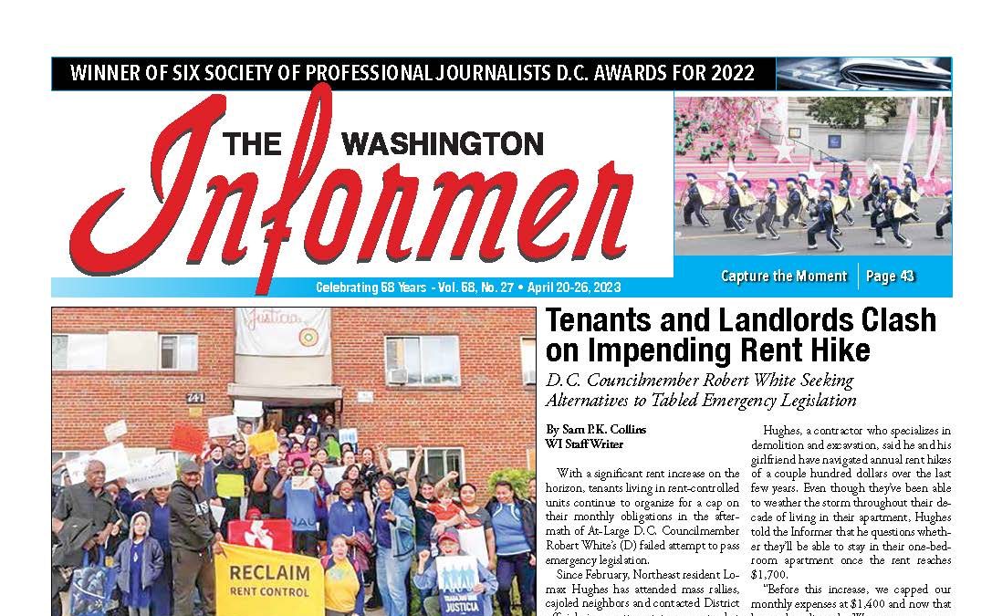 4-20-2022 Informer Edition - The Washington Informer