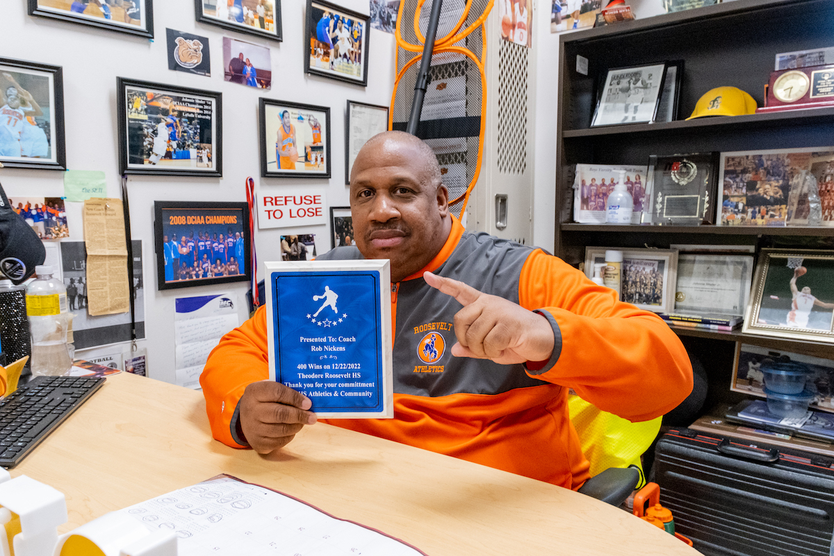 Coach Rob Nickens Sets the Standard at Theodore Roosevelt High School ...