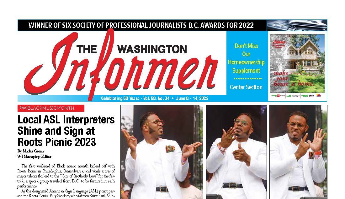 6-8-2023 Informer Edition - The Washington Informer