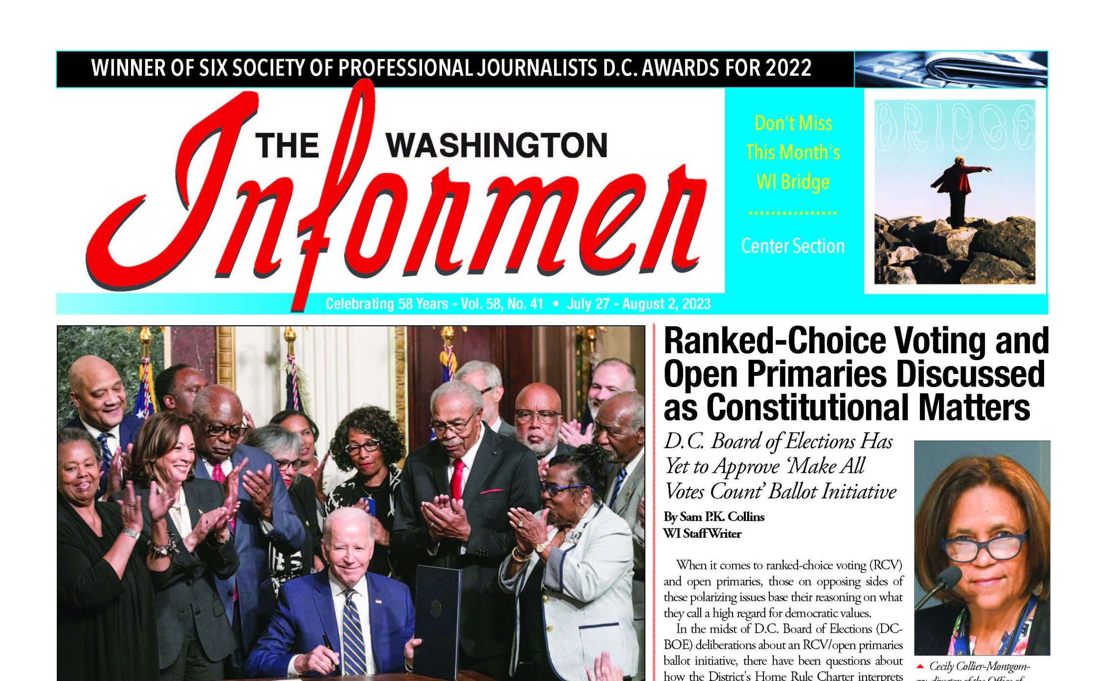 7-27-2023 Informer Edition - The Washington Informer