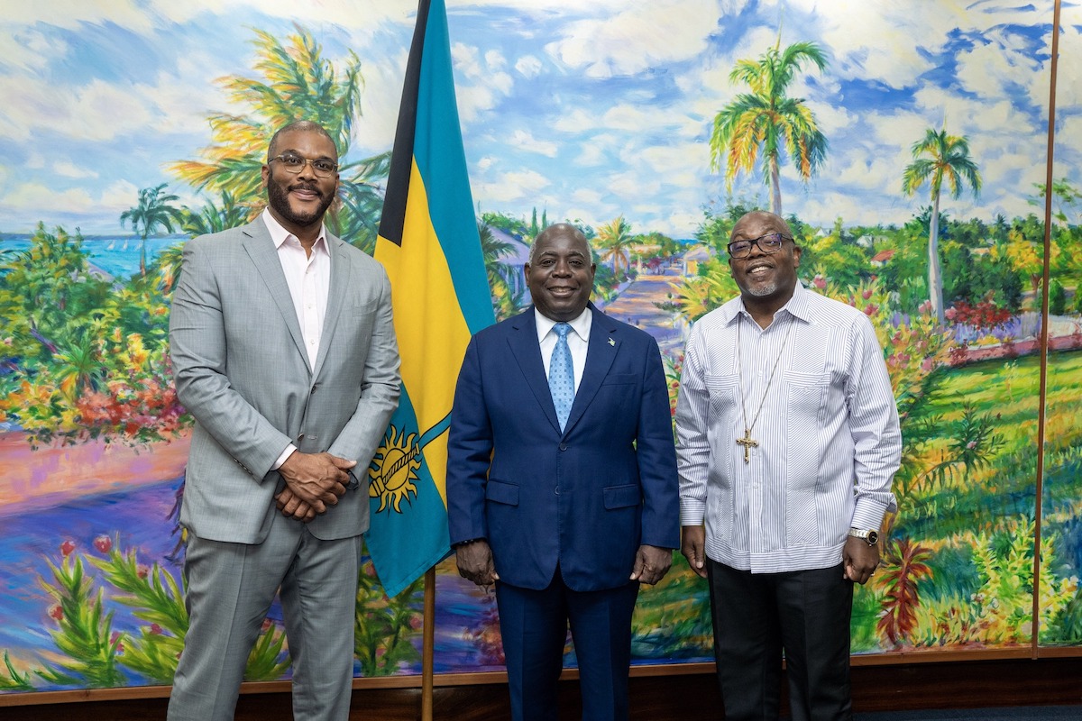Tyler Perry meets Bahamas Prime Minister to discuss orange economy ...