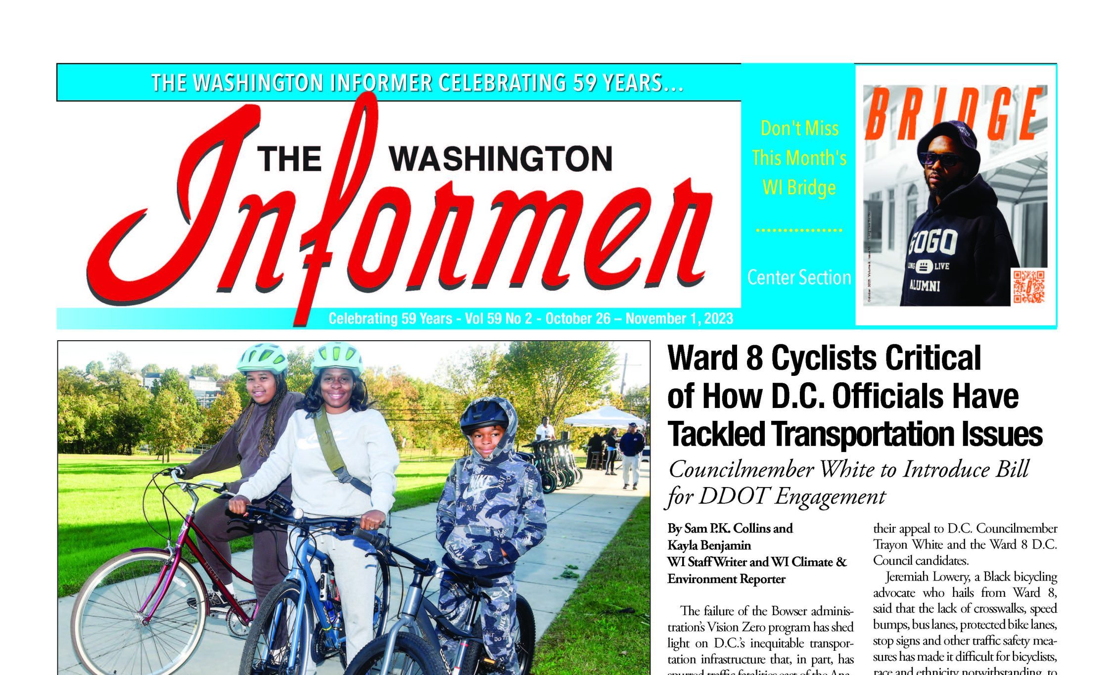 10-26-2023 Informer Edition - The Washington Informer