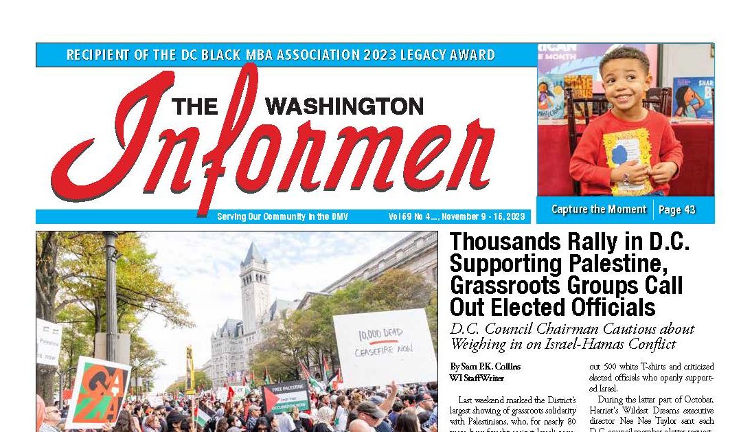 11-9-2023 Informer Edition - The Washington Informer