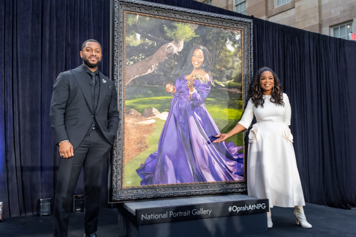 Oprah Winfrey's portrait unveiled at National Portrait Gallery - The ...