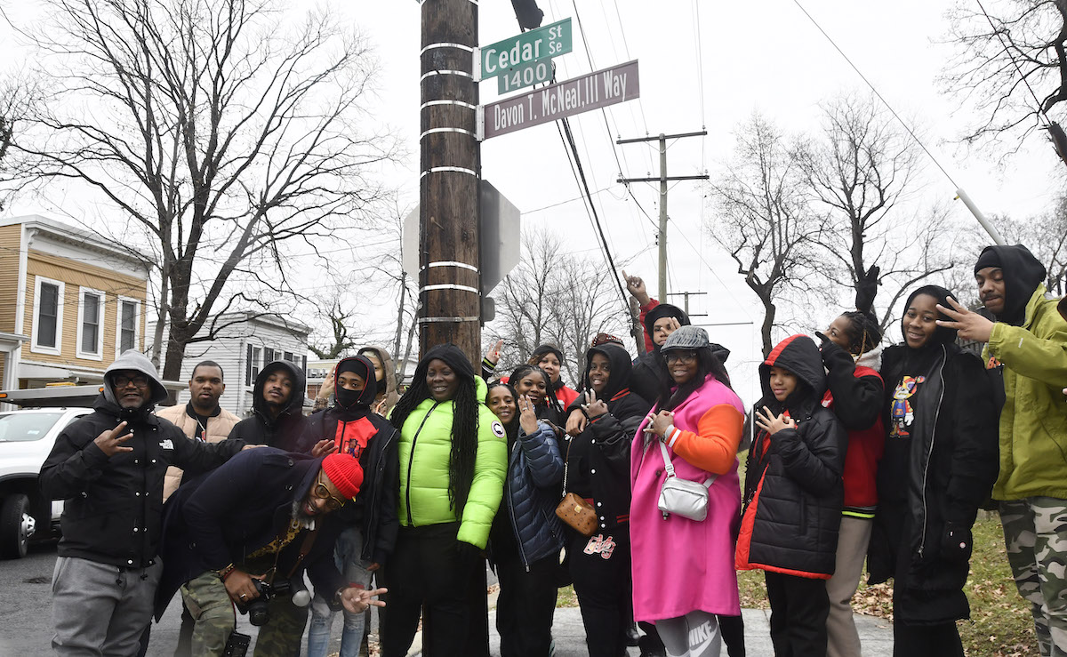 Davon T. McNeal III Way: Honoring a Young Life Lost - The Washington ...