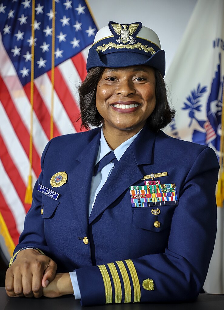Coast Guard's First Black Admiral: Capt. Zeita Merchant - The ...
