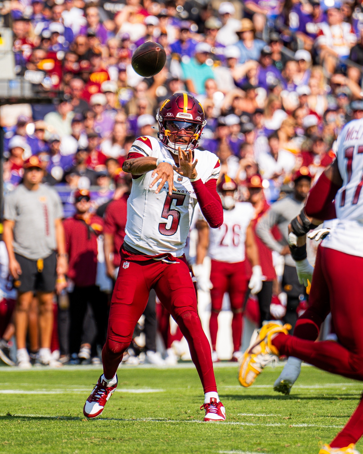 Commanders struggle in run game, Ravens dominate in 'Battle of the ...