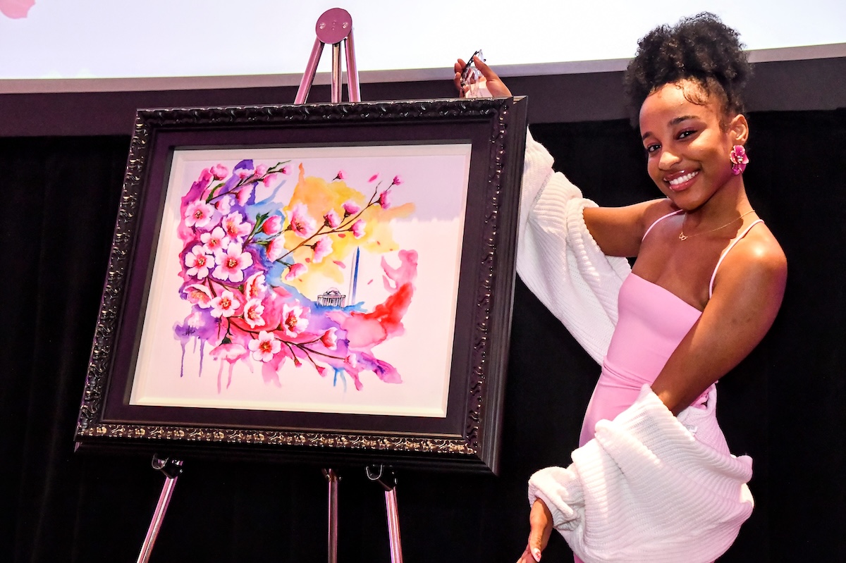 Artist Anna August selected for 2025 National Cherry Blossom Festival ...