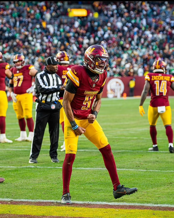 Commanders triumph over Eagles, move closer to playoffs - The ...