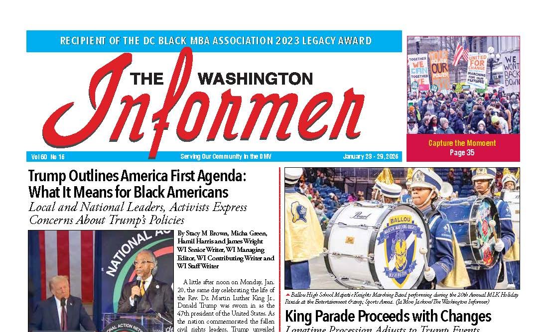 1-23-2025 Informer Edition - The Washington Informer
