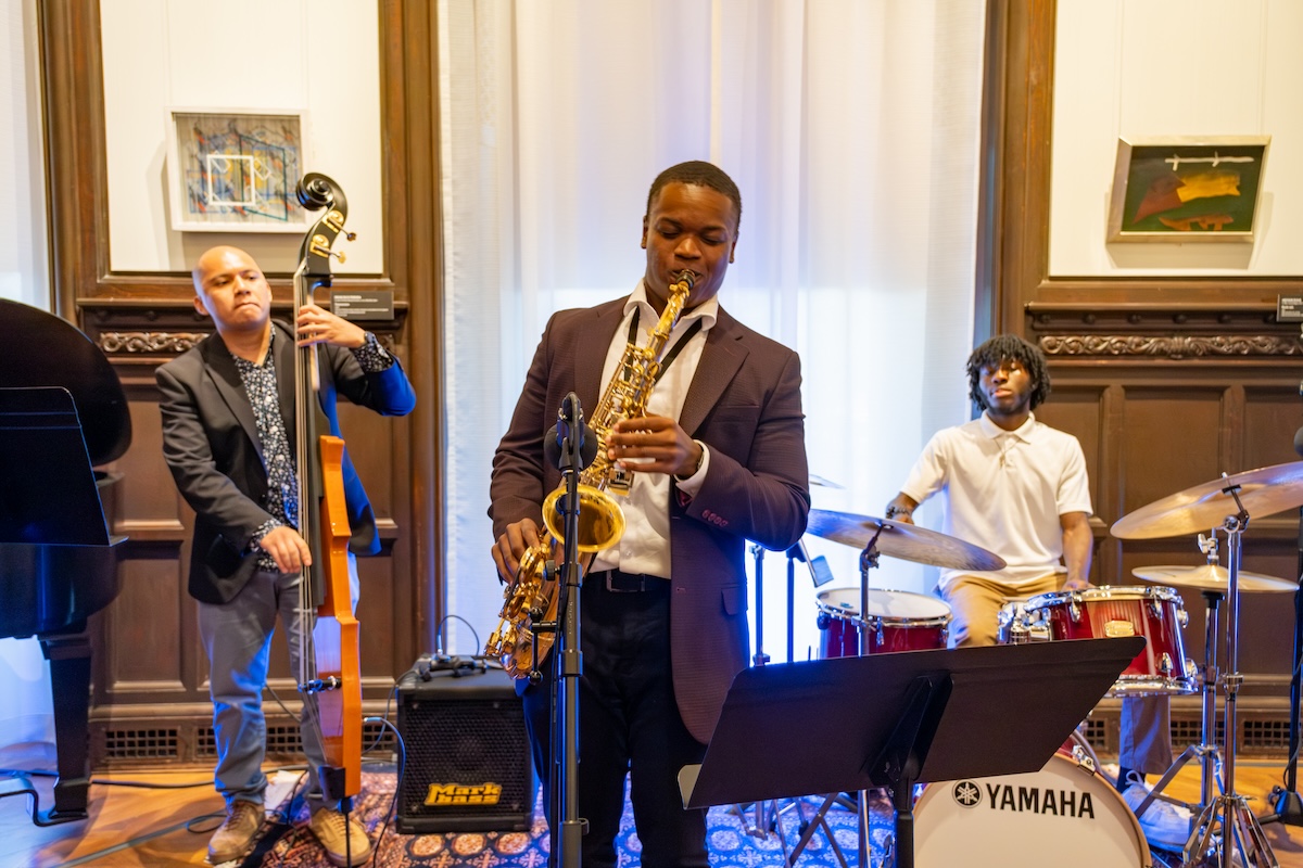 Jazz musician Langston Hughes II brings hope with his music - The ...