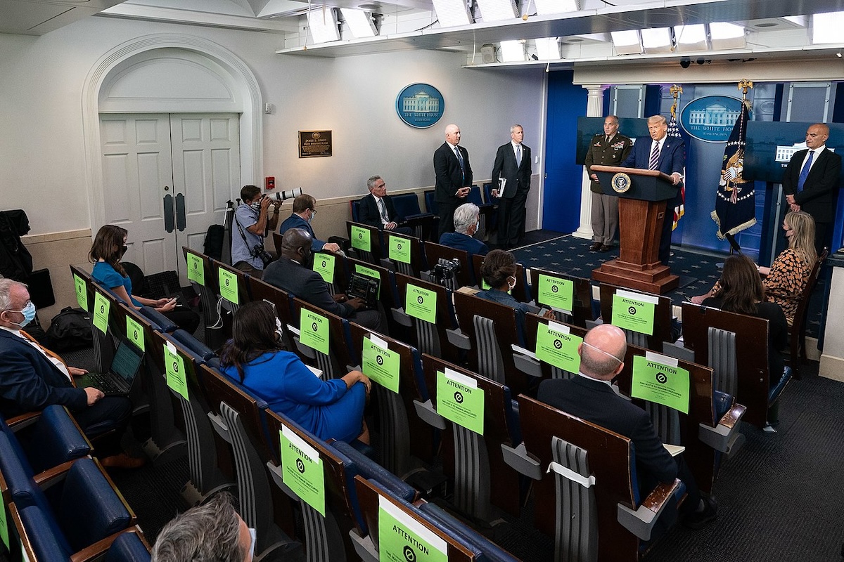 Trump's press pool control sparks free press debate - The Washington ...
