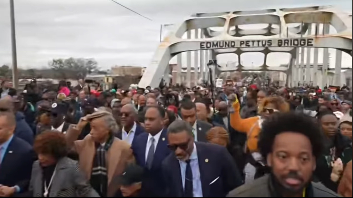 Civil rights leaders commemorate 60th anniversary of Bloody Sunday ...