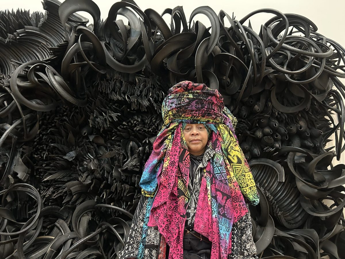 Chakaia Booker's tire art at the National Gallery - The Washington Informer