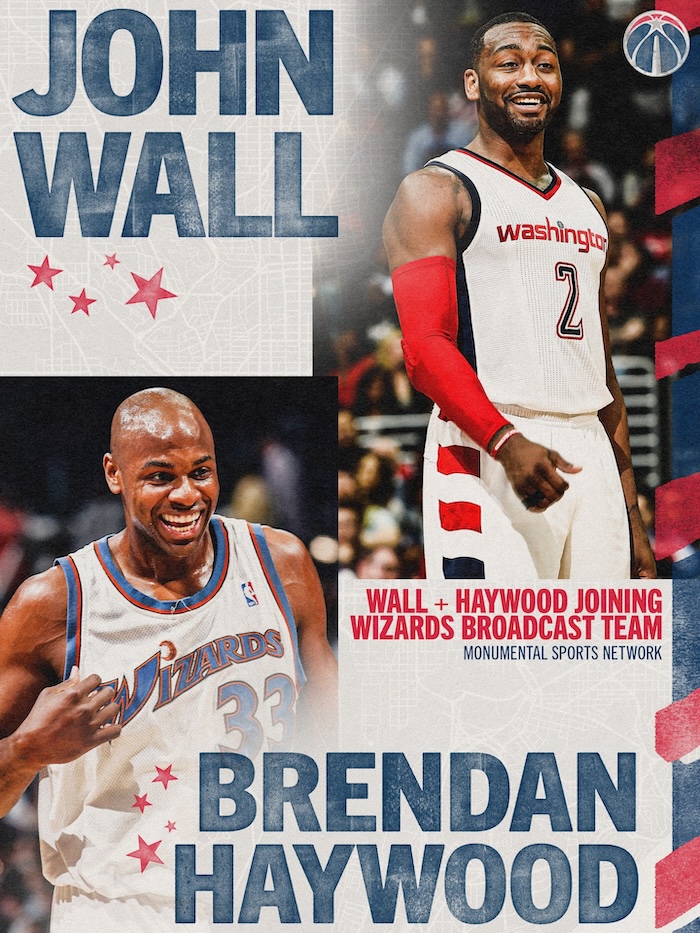 Wizards' Wall and Haywood to join MNMT broadcast team - The Washington ...