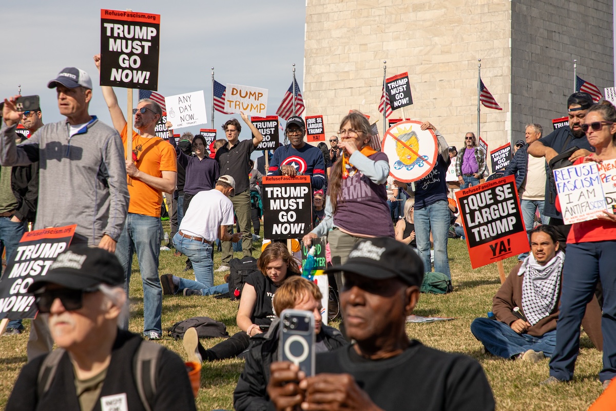 Refuse Fascism Marks One Year of Anti-Trump Protest - The Washington ...
