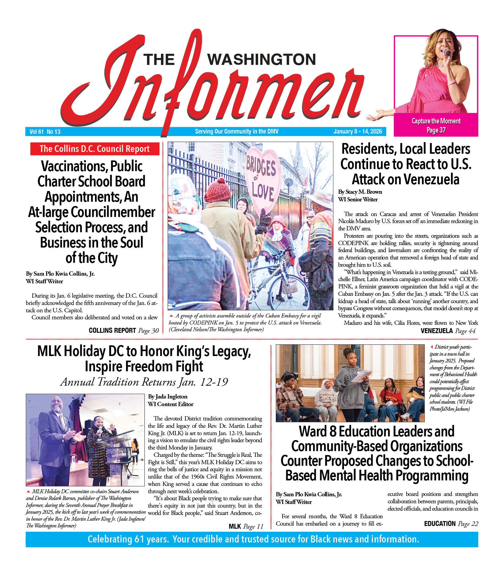 January 8–14, 2026 Informer Edition | The Washington Informer