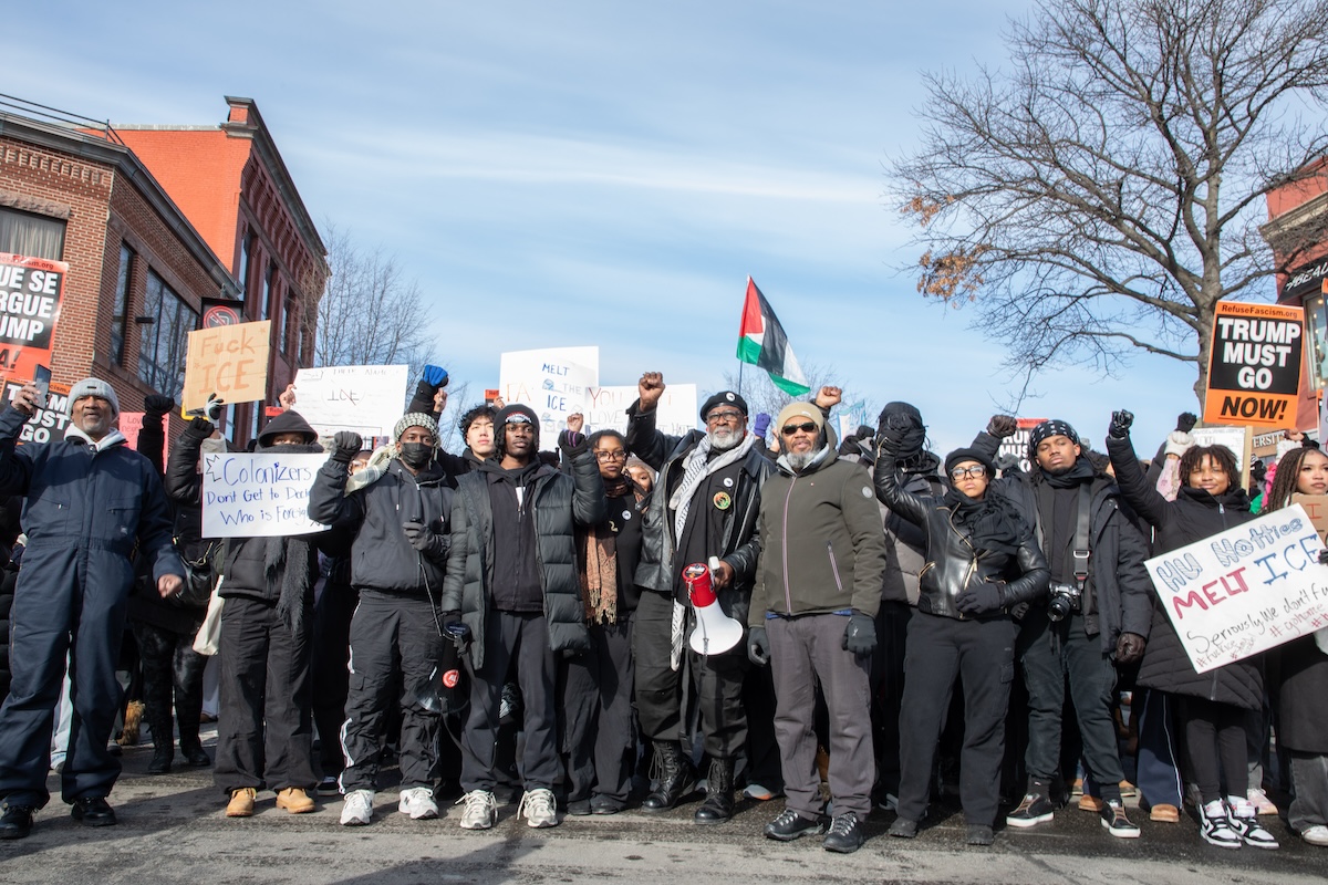 Students protest ICE actions with walkout and march - The Washington ...